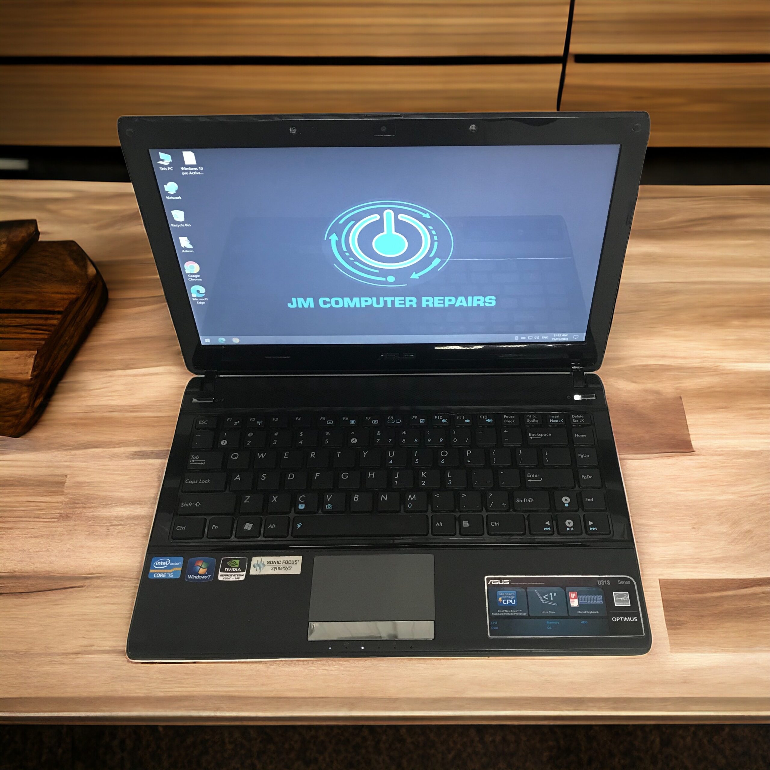 Refurbished ASUS U31SD 13.3″ I5 2410M 2.90ghz Laptop | JM Computer Repairs