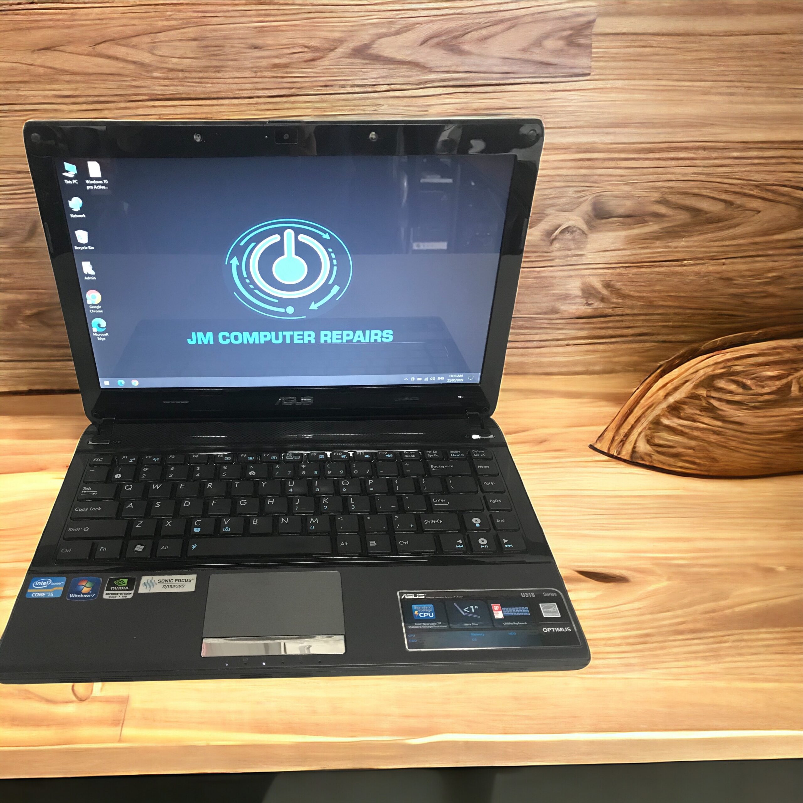 Refurbished ASUS U31SD 13.3″ I5 2410M 2.90ghz Laptop | JM Computer Repairs