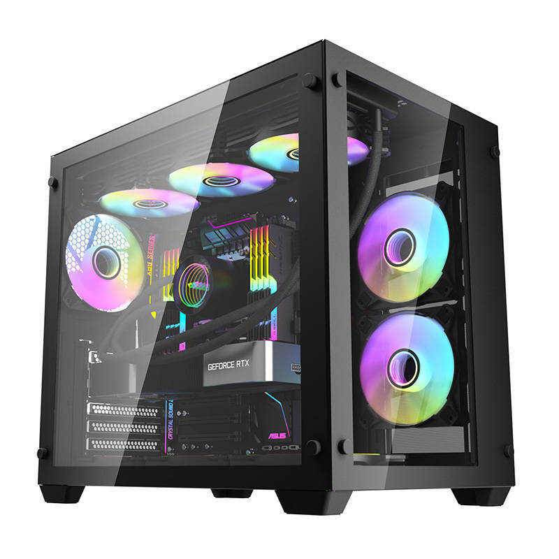 Darkflash C285M Micro ATX Tower Gaming PC Case – JM Computer Repairs