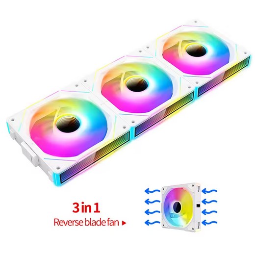Teucer JM-1 PC Case Fan Mirror ARGB 120mm 12v/4Pin PWM Low Noise ...