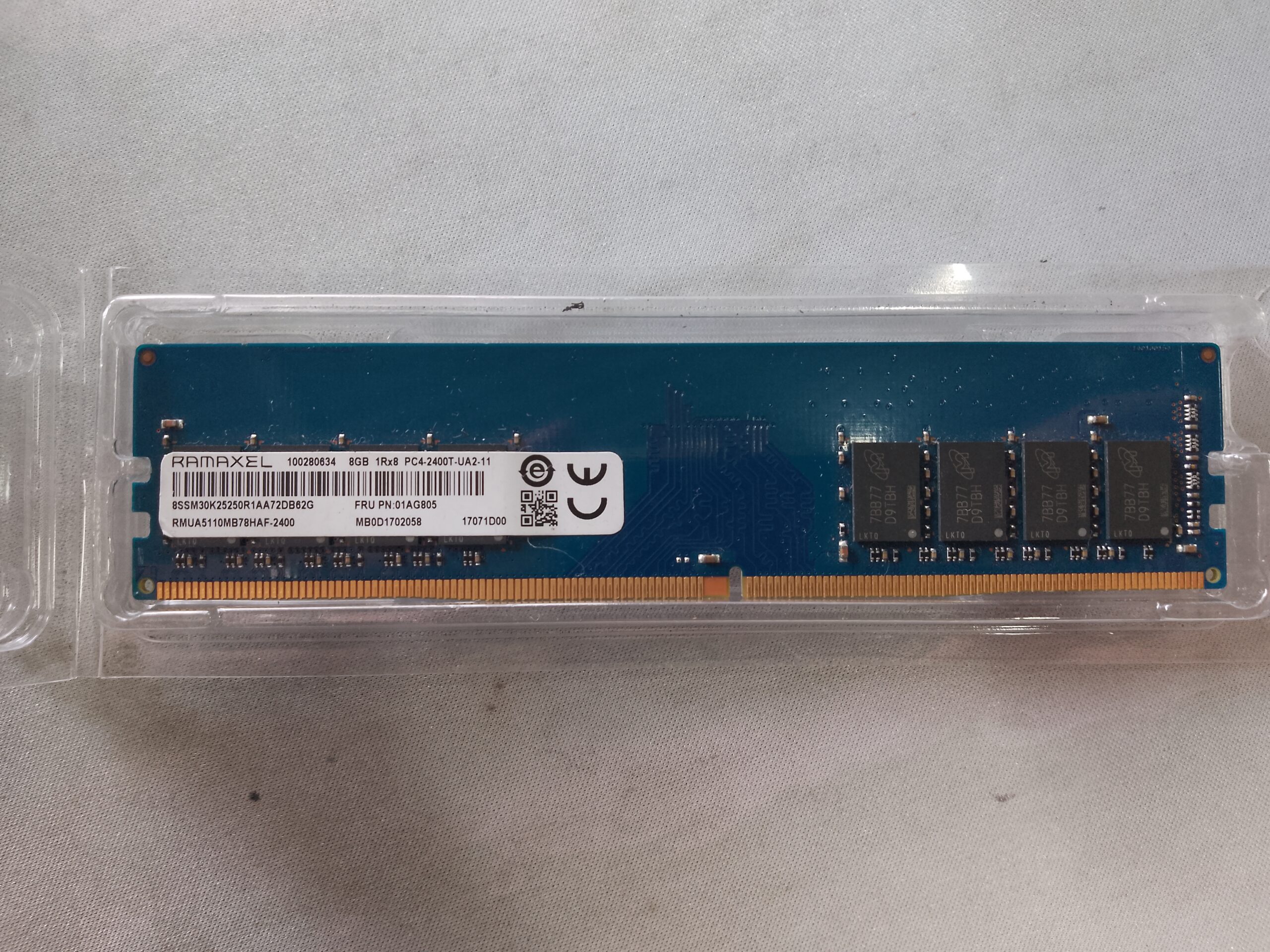 Ramaxel 8GB DDR4 PC4-2400T-UA2-11 Ram – USED | JM Computer Repairs